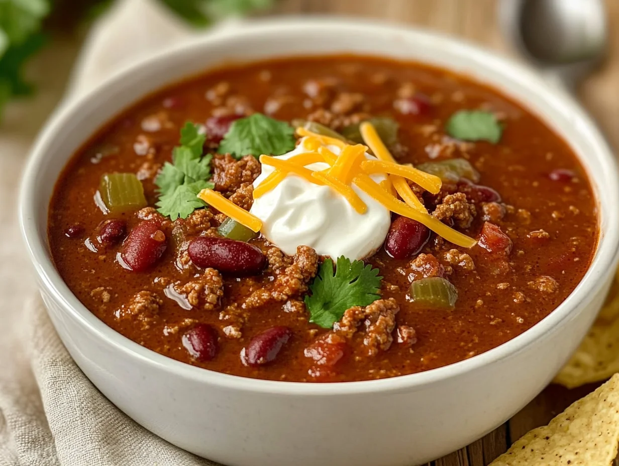 Flatlander Chili Recipe: Easy Hearty Stovetop Chili