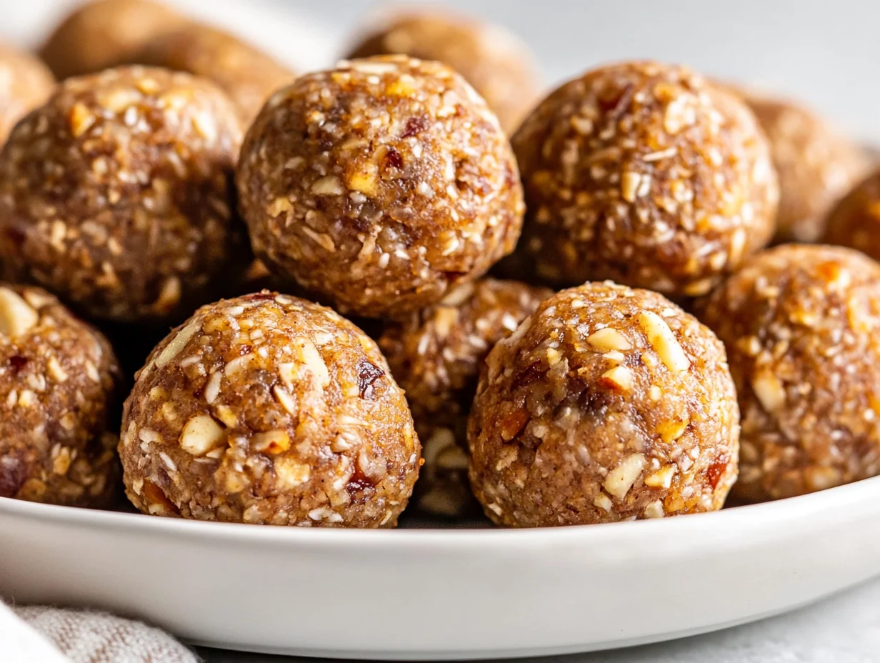 How To Make Delicious Apple Pie Energy Balls In 30 Minutes